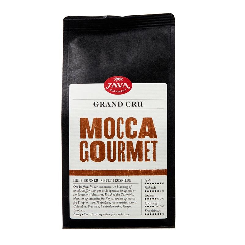 JAVA BRÆNDERIET MOCCA GOURMET KAFFE - HELE BØNNER - JAVA BRÆNDERIET ...
